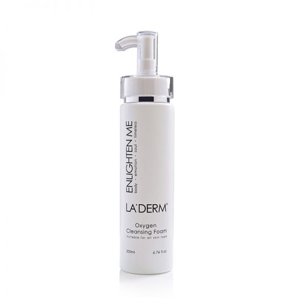 LA'DERM Oxygen Cleansing Foam 200ml - I Beauty Today